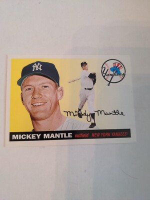 MICKEY MANTLE 2011 Topps LOST CARDS Insert #60YOTLC-8 New York Yankees ...