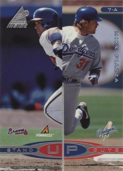1998 Pinnacle Inside - Stand Up Guys Mike Piazza, Ivan Rodriguez, Javy ...
