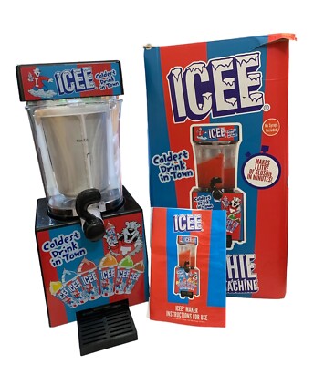 Iscream Genuine Icee Slushie Making Machine For Counter-Top Home Use ...