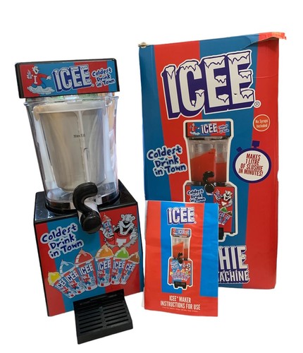Iscream Genuine Icee Slushie Making Machine For Counter-Top Home Use ...