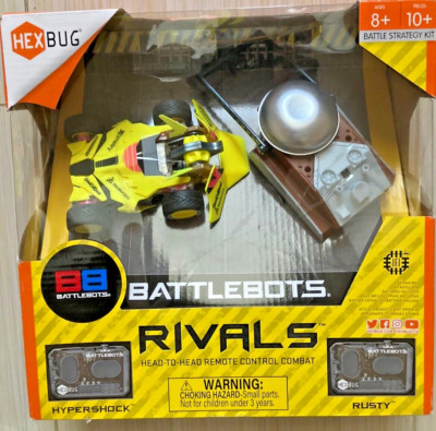 HEXBUG Battlebots Rivals Hypershock & Rusty Head to Head Remote Control ...