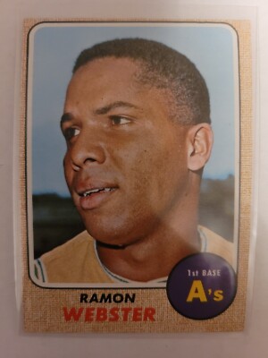 1968 TOPPS RAMON WEBSTER #164 EX/MT COMBINED SHIPPING | eBay
