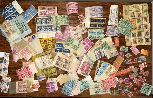 Giant Worldwide Postage Stamp Collection w/Scott Album PICTURES IN ...