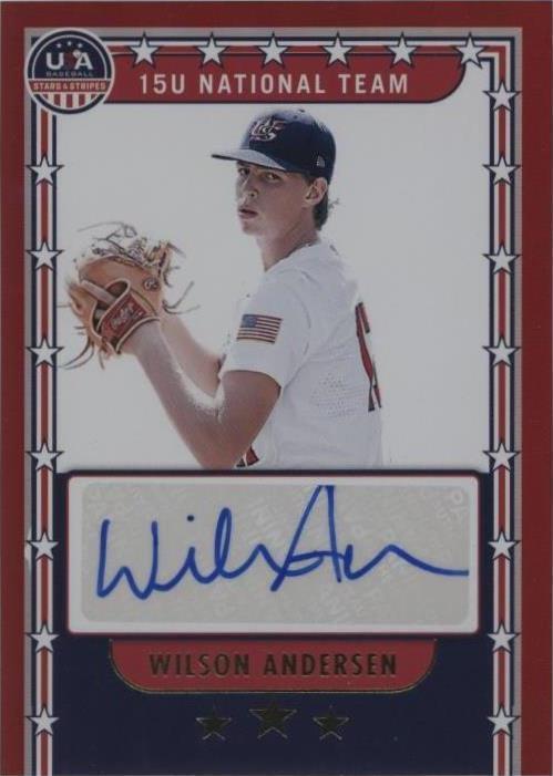2024 Panini Stars and Stripes - 15u National Team Signatures Wilson ...