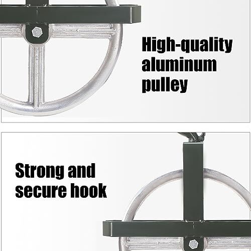 Scaffolding Pulley System Braked Pulley Arm For Scaffolding