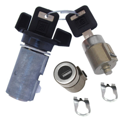 GM OEM Ignition Key Switch Lock Cylinder & Door Lock Tumbler Barrel Set ...