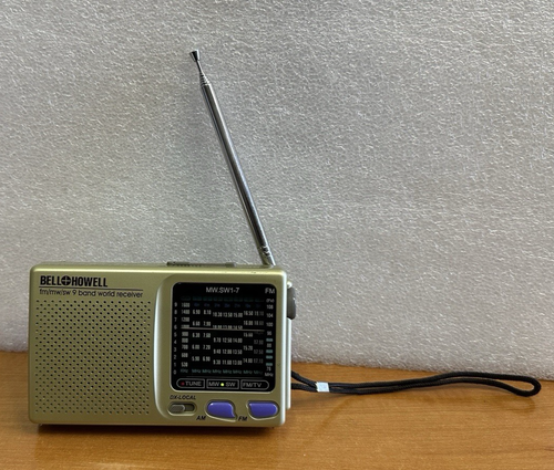 Bell & Howell Portable Radio 9 Band World Receiver FM AM MW SW | eBay