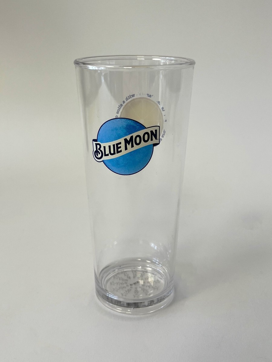 Blue Moon Glass Cups Blue Moon 16 Oz Pilsner Beer Glass Set Of 5