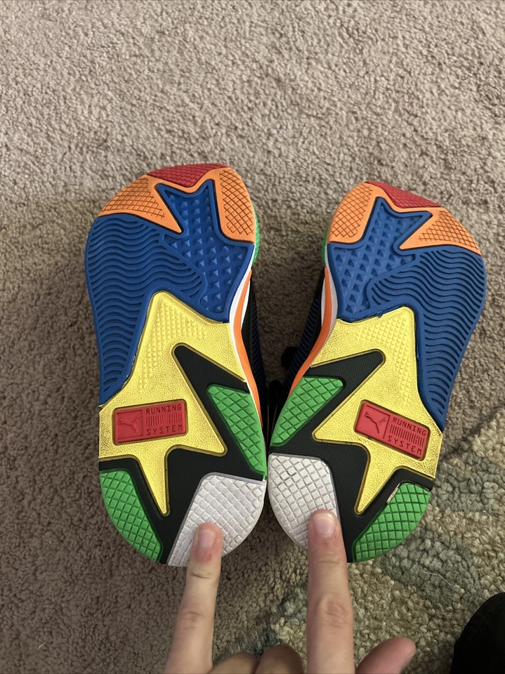 Puma RS-X Bold Andean Toucan Orange Running System Kids Sz 5C 372806-01 ...