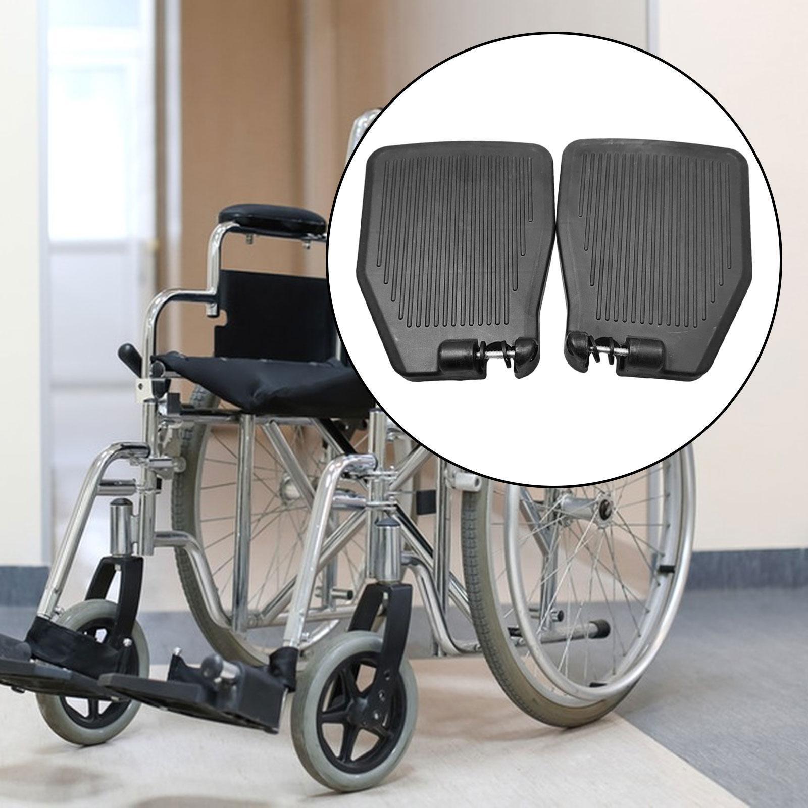 Wheelchair Footrest, Foot Leg Rests Textured Surface Foot Plates Stable ...