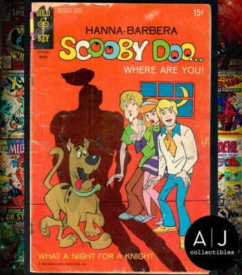 SCOOBY DOO #1 2.0 GD 1970 1ST APPEARANCE OF SCOOBY DOO GOLD KEY COMICS ...