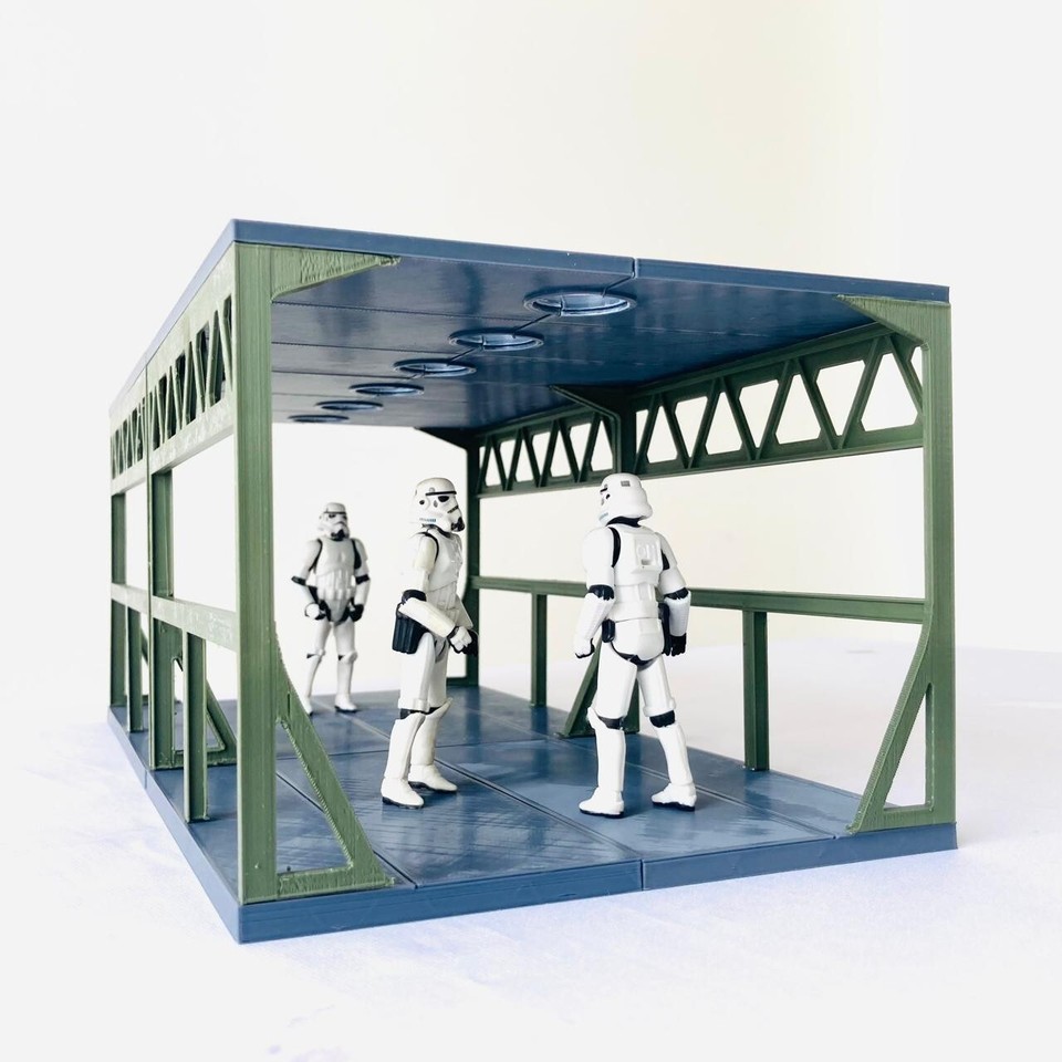 Endor Platform Gantry Complete Set for 3.75 IN FIGURE DIORAMA | eBay