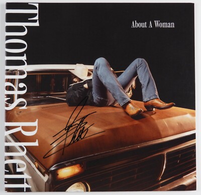 Thomas Rhett JSA Signed Autograph Album Record Vinyl About A Woman | eBay