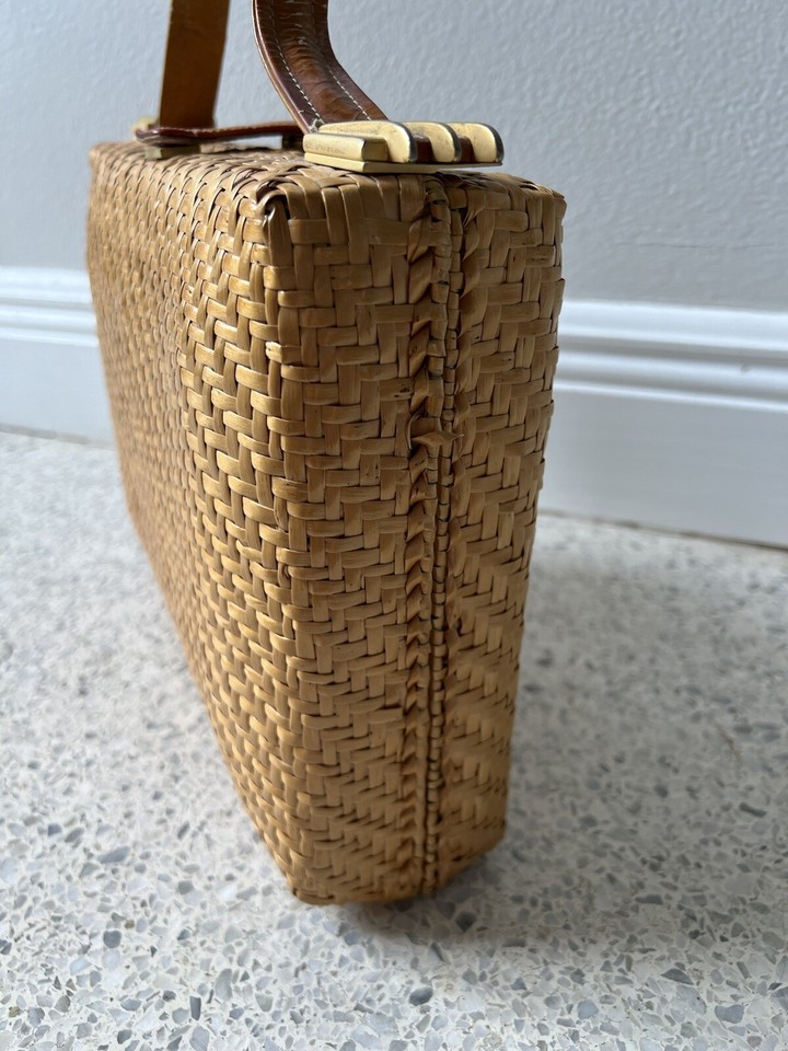 VTG RODO Italy Straw Handbag | eBay