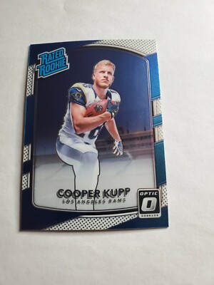 Cooper Kupp 2017 Donruss Optic Rated Rookie #179 Rams Rc Super Bowl MVP ...