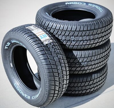 4 Tires 235/60R15 Cooper Cobra Radial G/T AS A/S All Season 98T | eBay