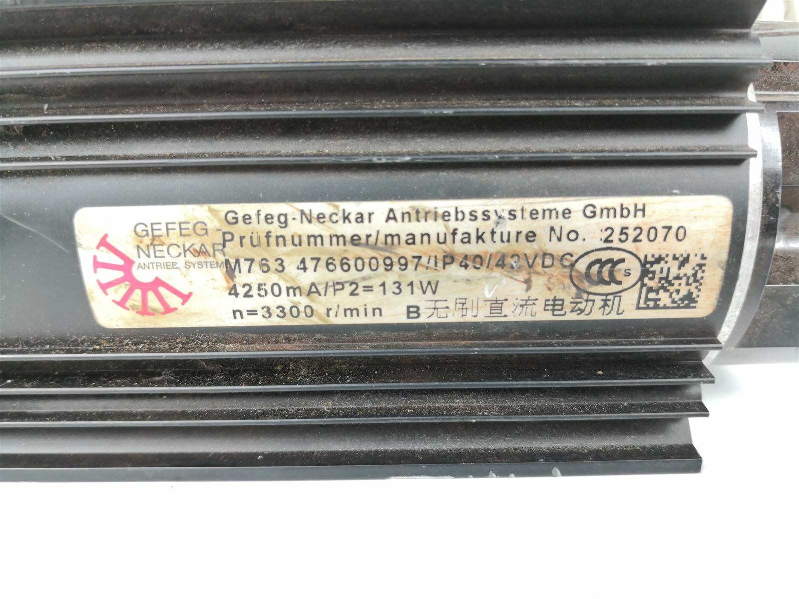 GEFEG NECKAR M763 476600997 Antriebssysteme | eBay UK