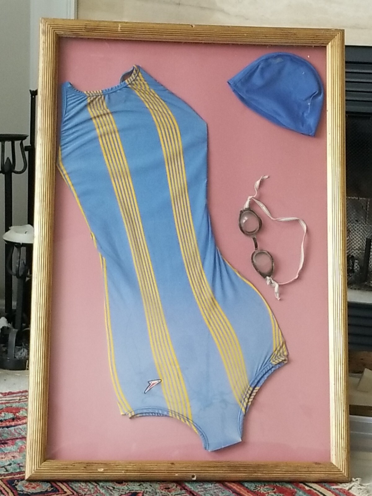 1970s Speedo One Piece Racerback Swimsuit Women Lycra… - Gem