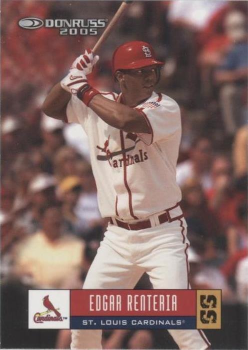 2005 Donruss - Edgar Renteria #336 for sale online | eBay