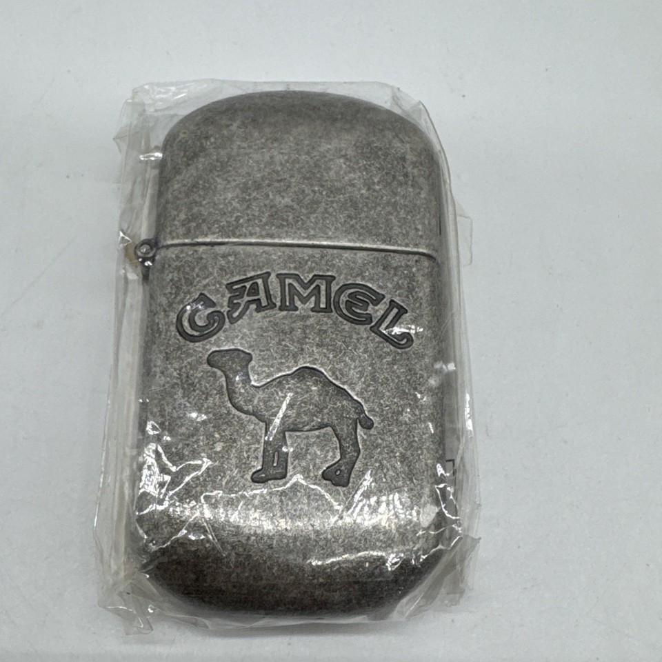 Vintage Camel Cigarettes Silver Lighter Flip Top Camel Lighter | eBay