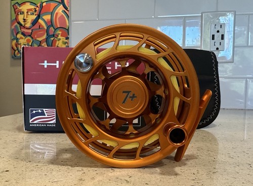 Hatch 7 Plus Fly Fishing Reel Campfire Orange Limited Edition | eBay
