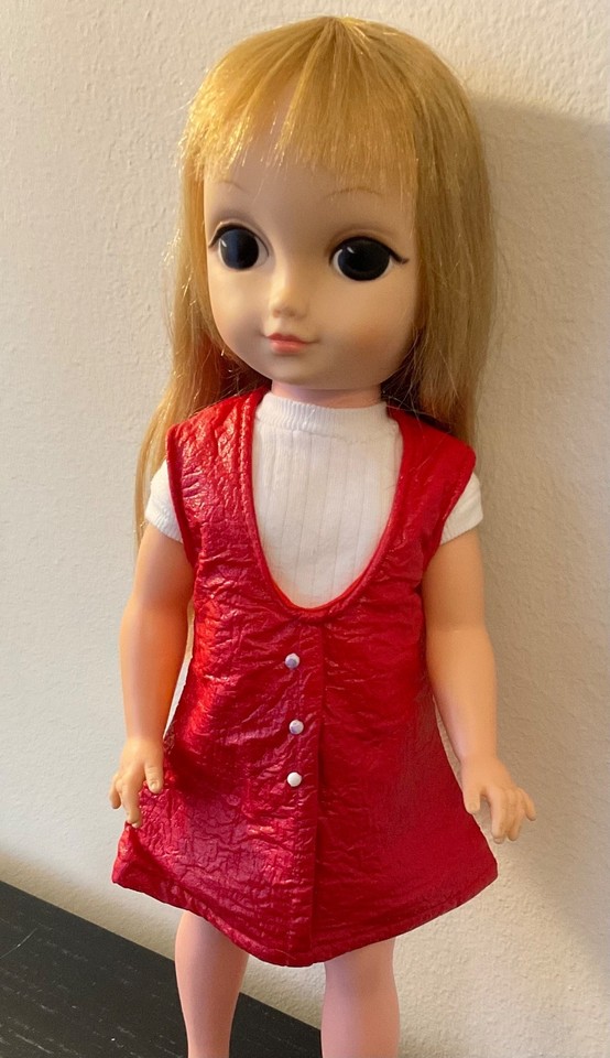 Premier Mod Doll Dress VELVET vintage 14-15” AG Willie Wisher, Love Me ...