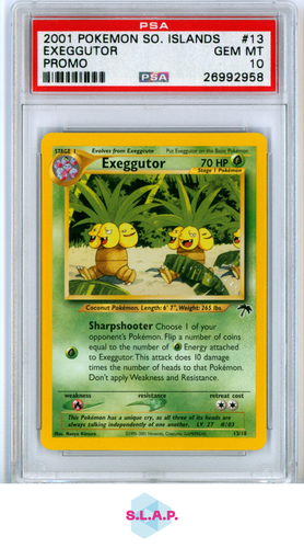 EXEGGUTOR PROMO POKEMON SOUTHERN ISLANDS PROMO 2001 13 PSA 10 | eBay