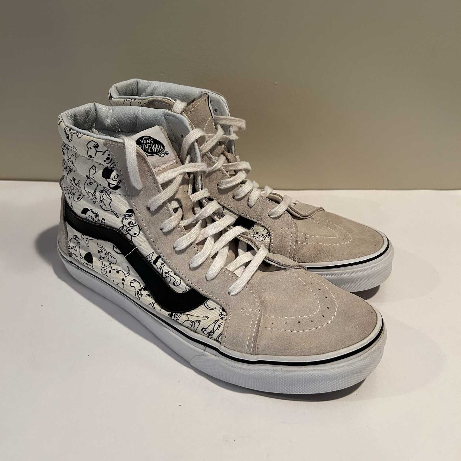 VANS x Disney 101 Dalmatians SK8-Hi Top Boot Sneakers… - Gem