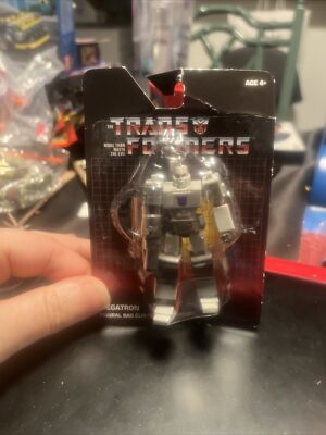 Transformers Megatron Figural Bag Clip Hasbro (NEW, 3" Figure, Unopened ...