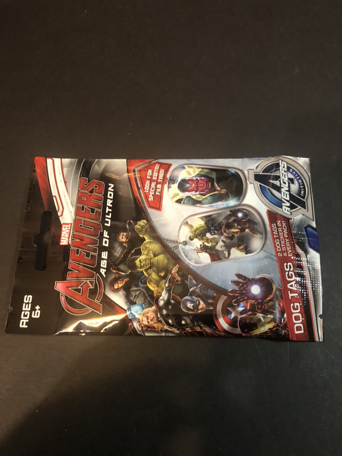 Avengers Age of Ultron 2 Dog Tags & Sticker | eBay