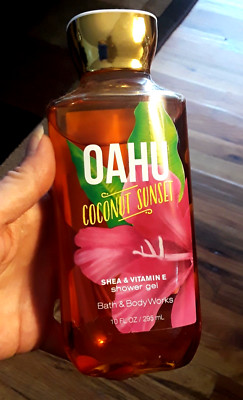 Bath & Body Works Oahu Coconut Sunset Shower Gel 10oz RARE New | eBay