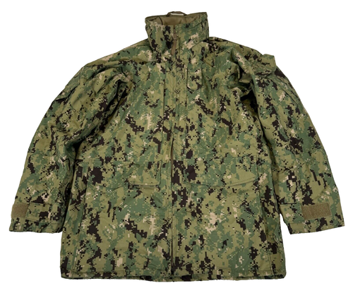 US Navy NWU Type III AOR2 Gore-Tex Parka Jacket Size Small Long | eBay