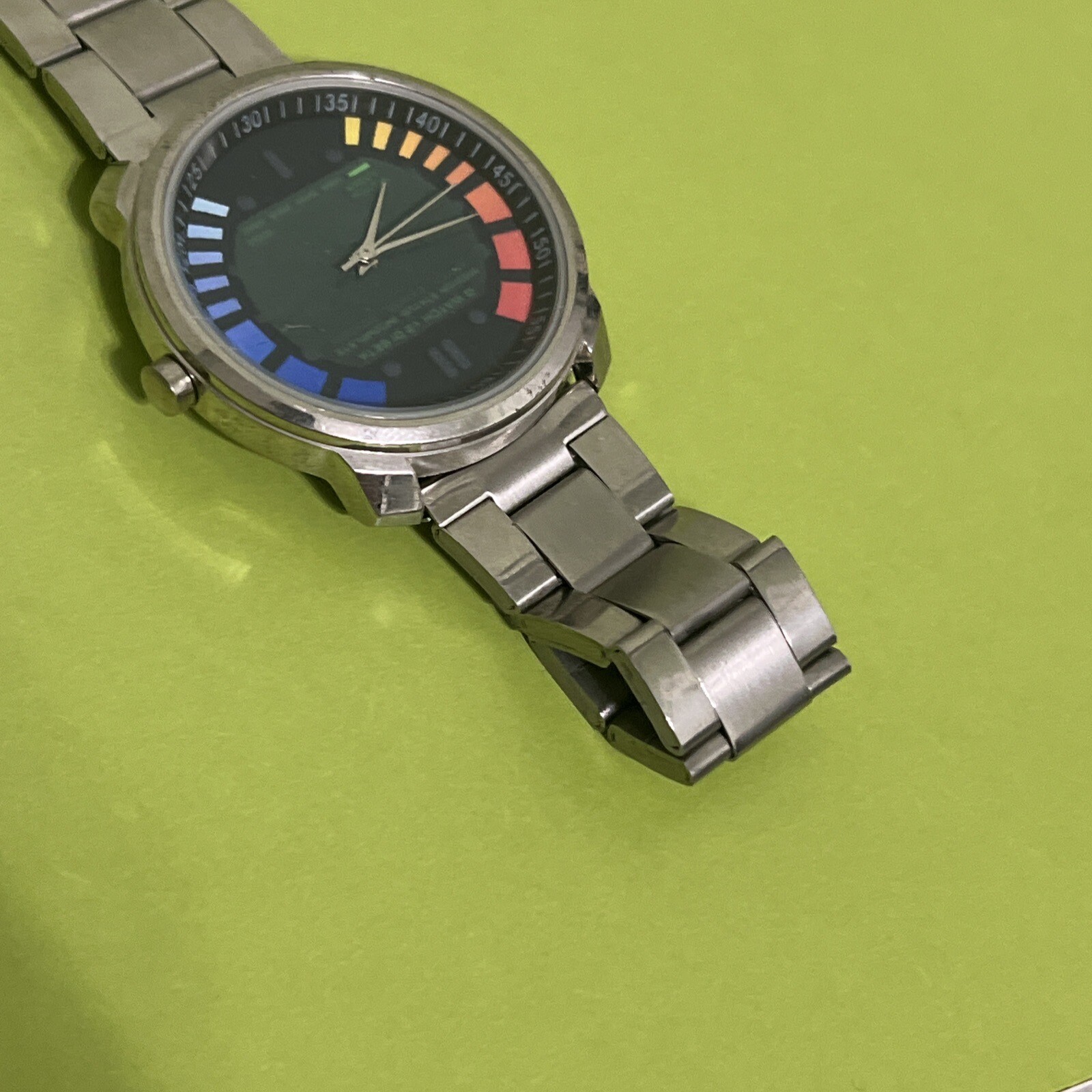 GoldenEye 007 James Bond Wristwatch N64 Watch Video Game Metal W/ Extra ...