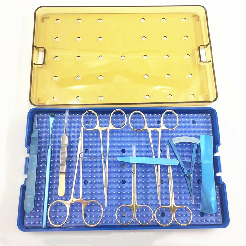 Double eyelid plastic surgery instruments scissors Needle holder ...