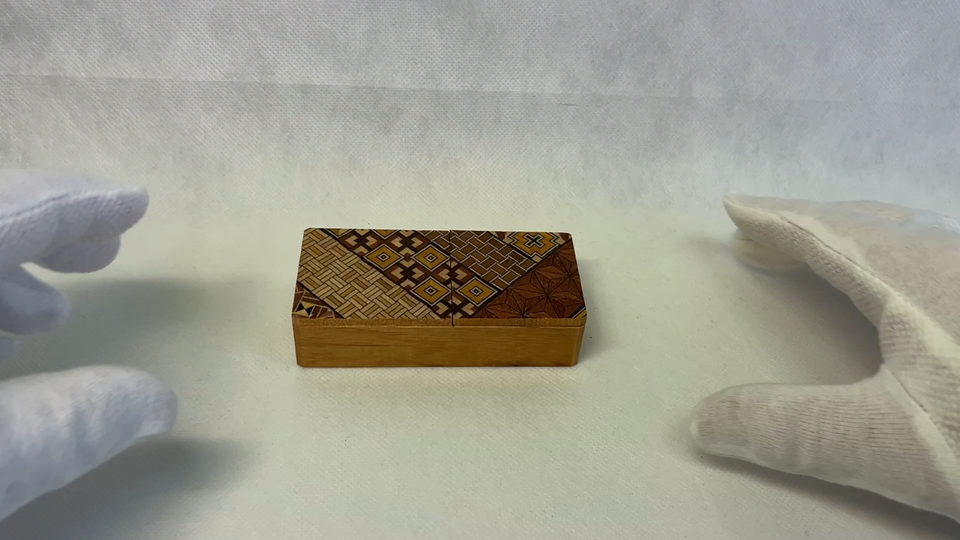 Japanese Yosegi Magic Coin Wooden Trick Box Hand Craft Made in Japan ...