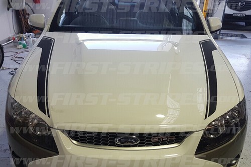 2010 / 14 FORD FG GT Mk2 FALCON " BONNET STRIPES " XR8 XR6 BOSS 335 ...