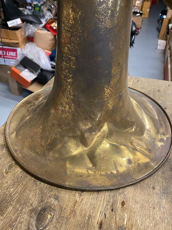 Vtg York Master Eb Tuba Horn Baritone Euphonium Musical instrument Band ...