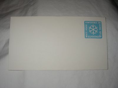 WHITE HOUSE CONFERENCE ON AGING 1971 ENVELOPE WITH 8 CENT EMBOSSED ...
