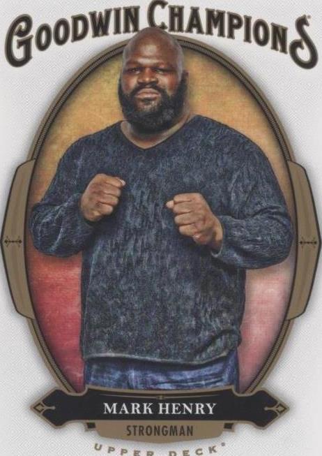 2020 Upper Deck Goodwin Champions - Mark Henry #37 for sale online | eBay