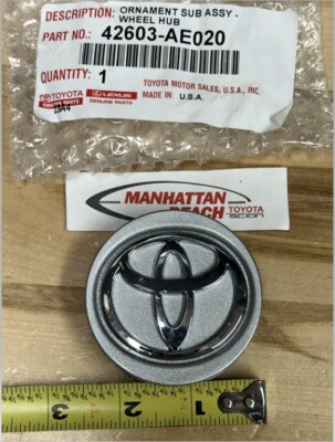 04-10 SIENNA Center Wheel Cap 42603-AE020 Genuine OEM Factory Part qt=1 ...