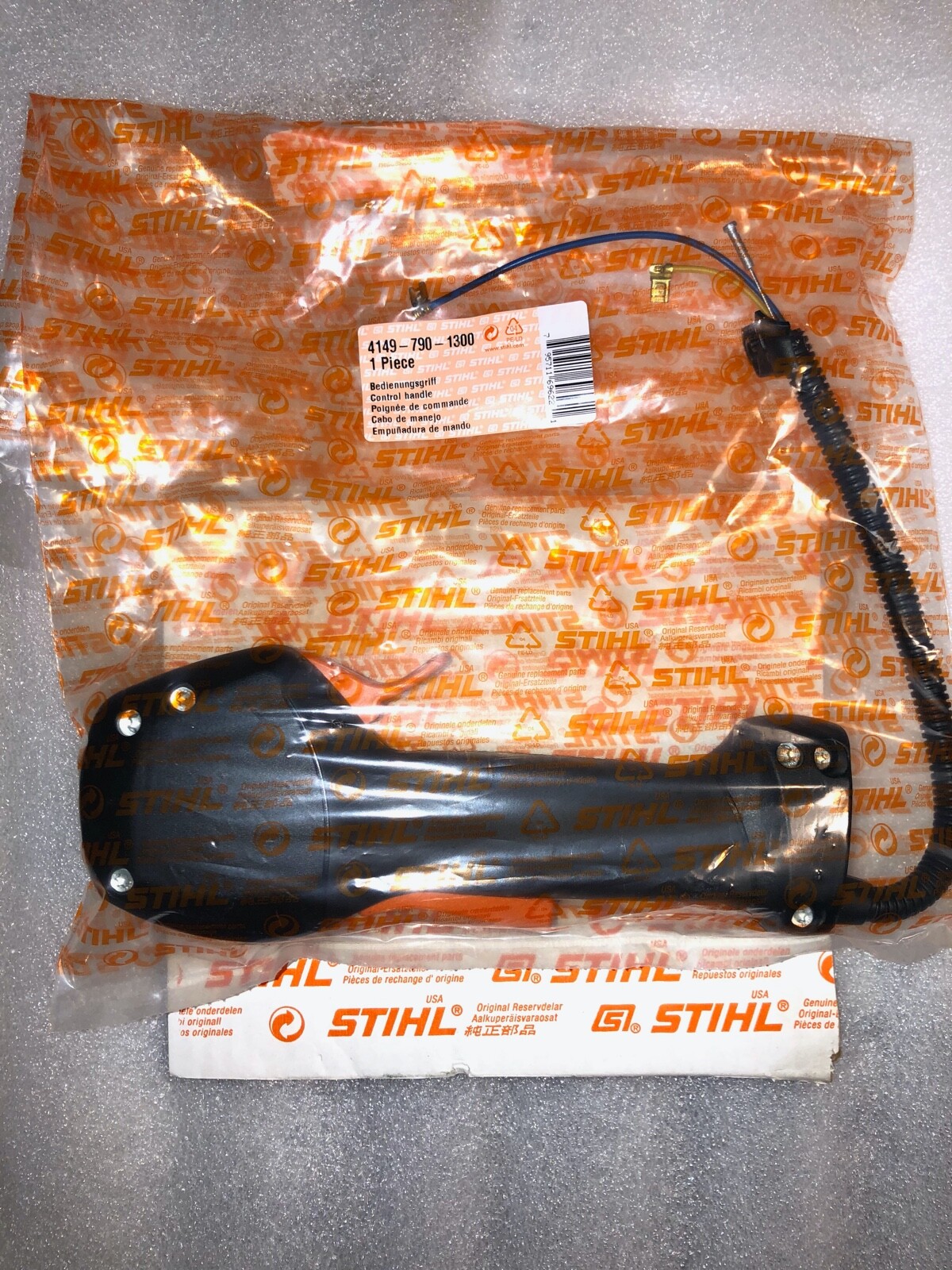 STIHL fs94r,hl94,km94r throttle control 4149 790 1300 NEW OEM Remote ...