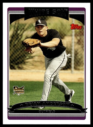 2006 Topps #638 Brian Anderson Rookie Chicago White Sox | eBay
