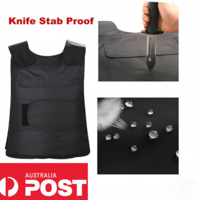 New Anti-stab Body Armour Vest Security Ballistic Men Safe Keep Knife ...