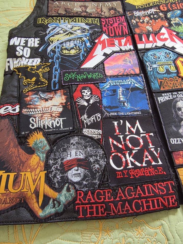 Battle Vest Metal patches | eBay