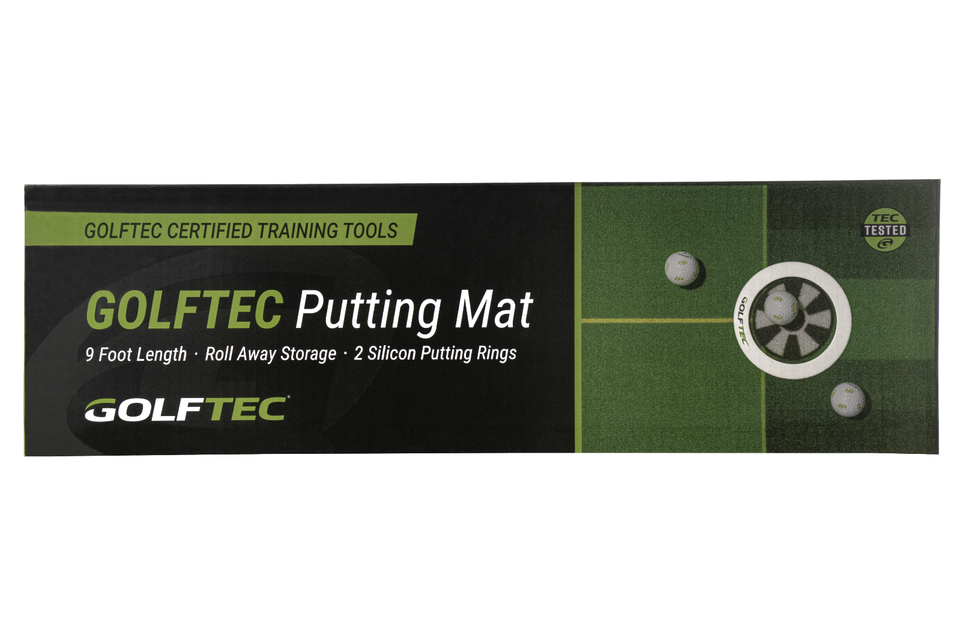 GOLFTEC Putting Mat – Golf Training Aid | Speed Control | True-Roll ...