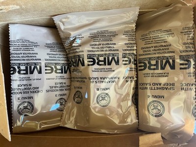 U.S. Military New Issue MRE Box CASE A (11 MRE in Box) | eBay