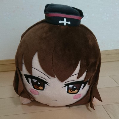 Girls Und Panzer Maho Nishizumi Plush Mega Jumbo Nesoberi SEGA | eBay ...