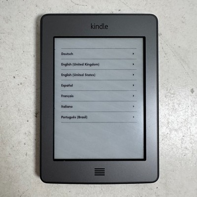 Amazon Kindle D01200 4th Generation Graphite Portable Wi-Fi eBook ...