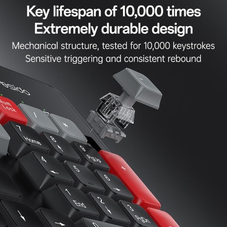 2.4G Wireless Keyboard & Mouse Set - 104-Key Layout, 1600 DPI Optical ...