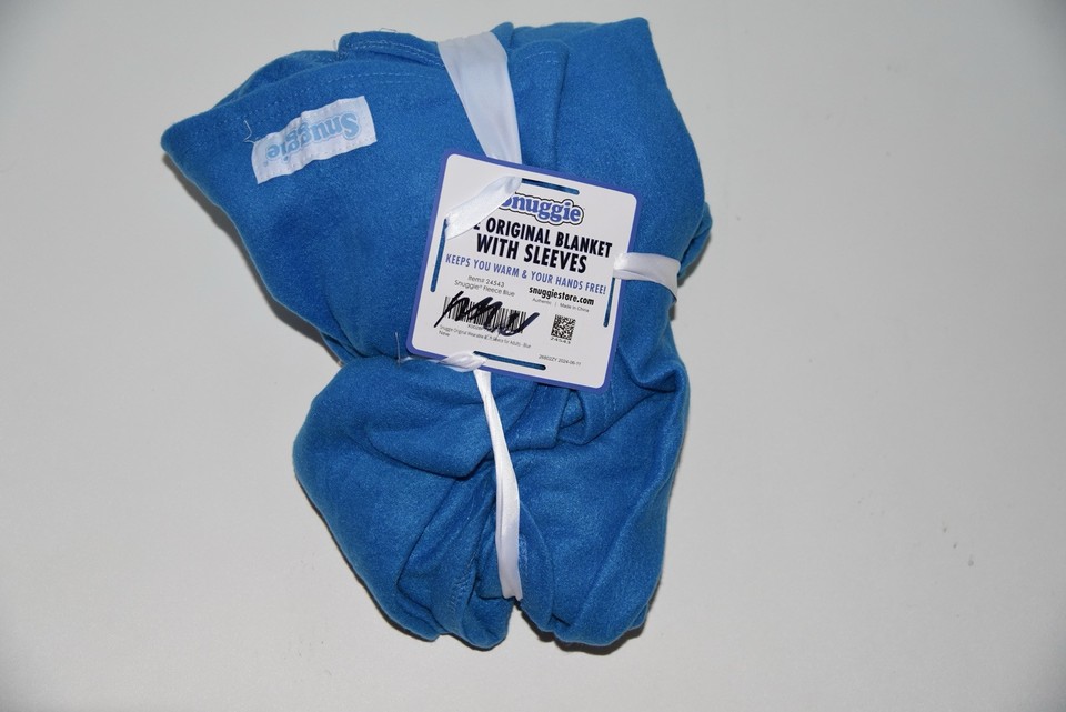 Snuggie the Original Wearable Blanket With Sleeves Soft Fleece (One ...